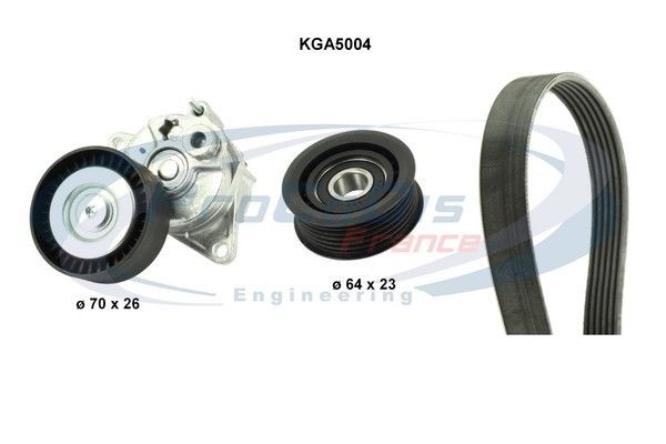 PROCODIS FRANCE KGA5004 Keilrippenriemensatz
