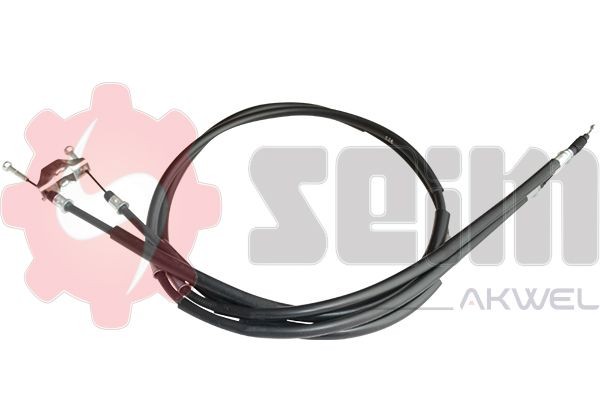 SEIM 555869 Handbremsseil hinten, 1760/1578+1733/1548mm, 1760/1578+1733 ...